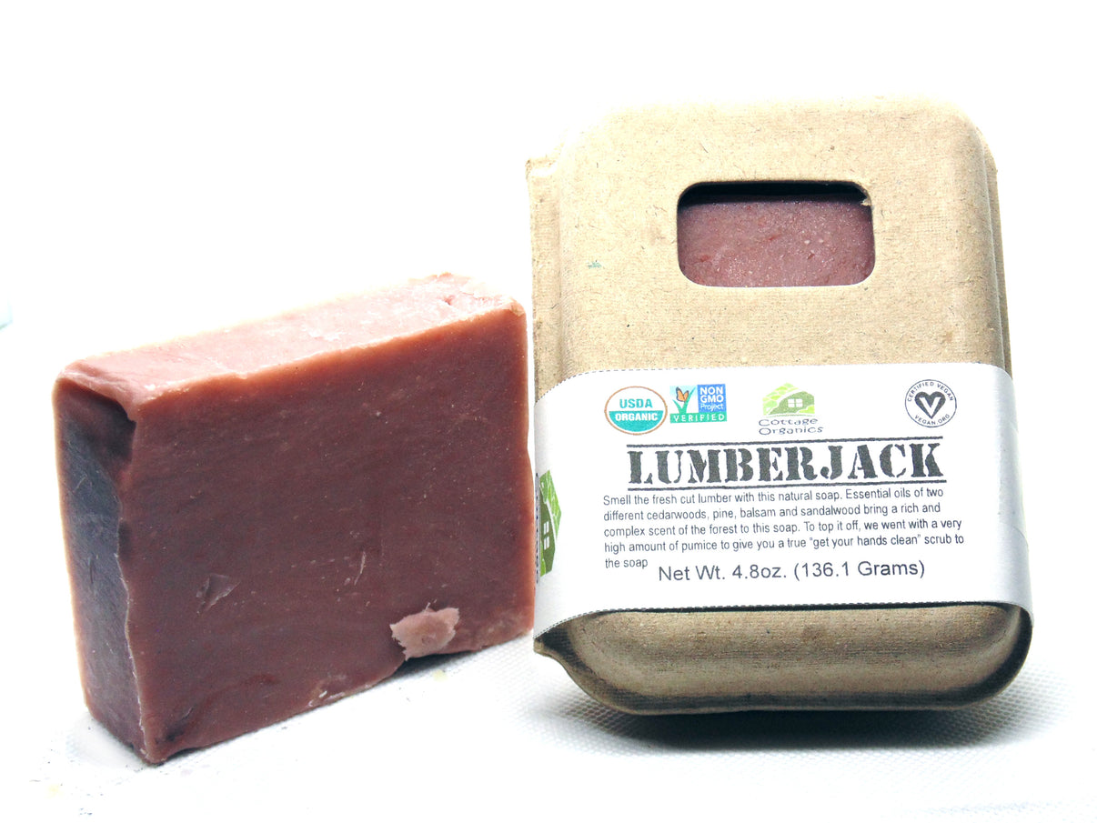 Organic Lumberjack Bar Soap – Cottage Organics